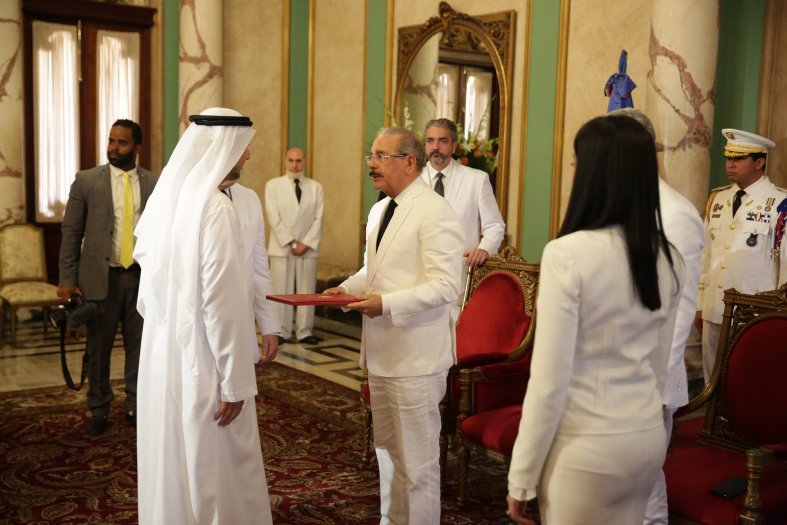 Six new ambassadors present credentials | DR1.com