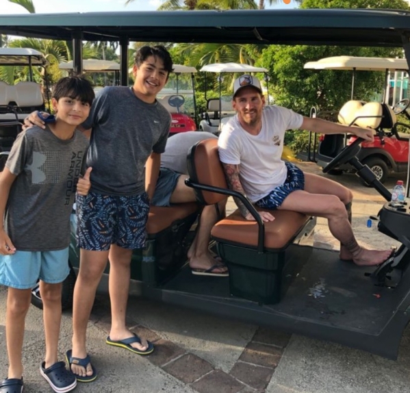 Lionel Messi vacations in DR | DR1.com