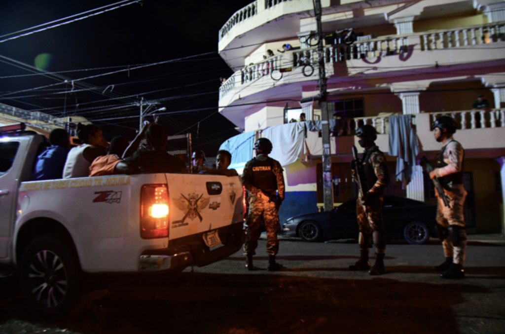 Mixed military and police patrolling is back | DR1.com