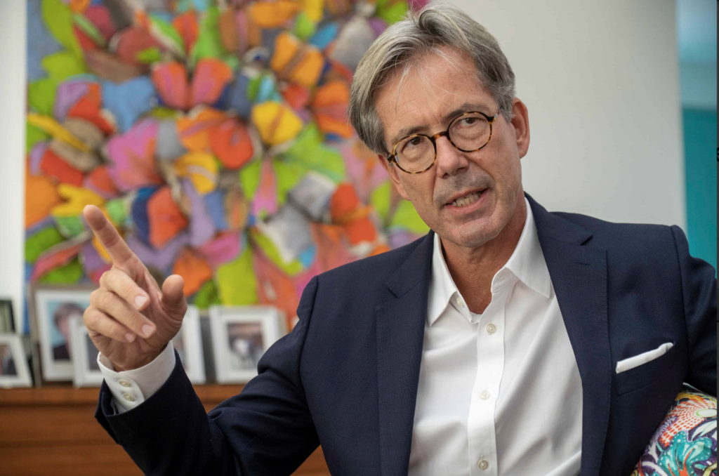 German Ambassador Volker Pellet looks back at past achievements ...