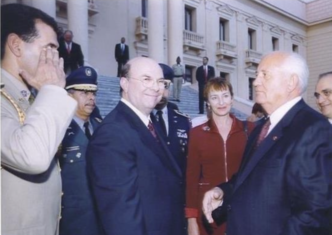 Gorbachev visited DR for 21 days in 2001 | DR1.com