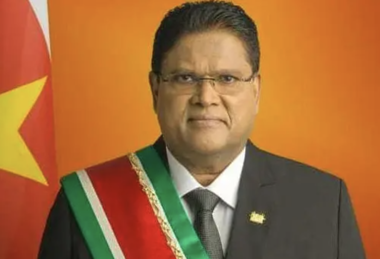 President Chan Santokhi from Suriname expected on 4 October 2023 | DR1.com