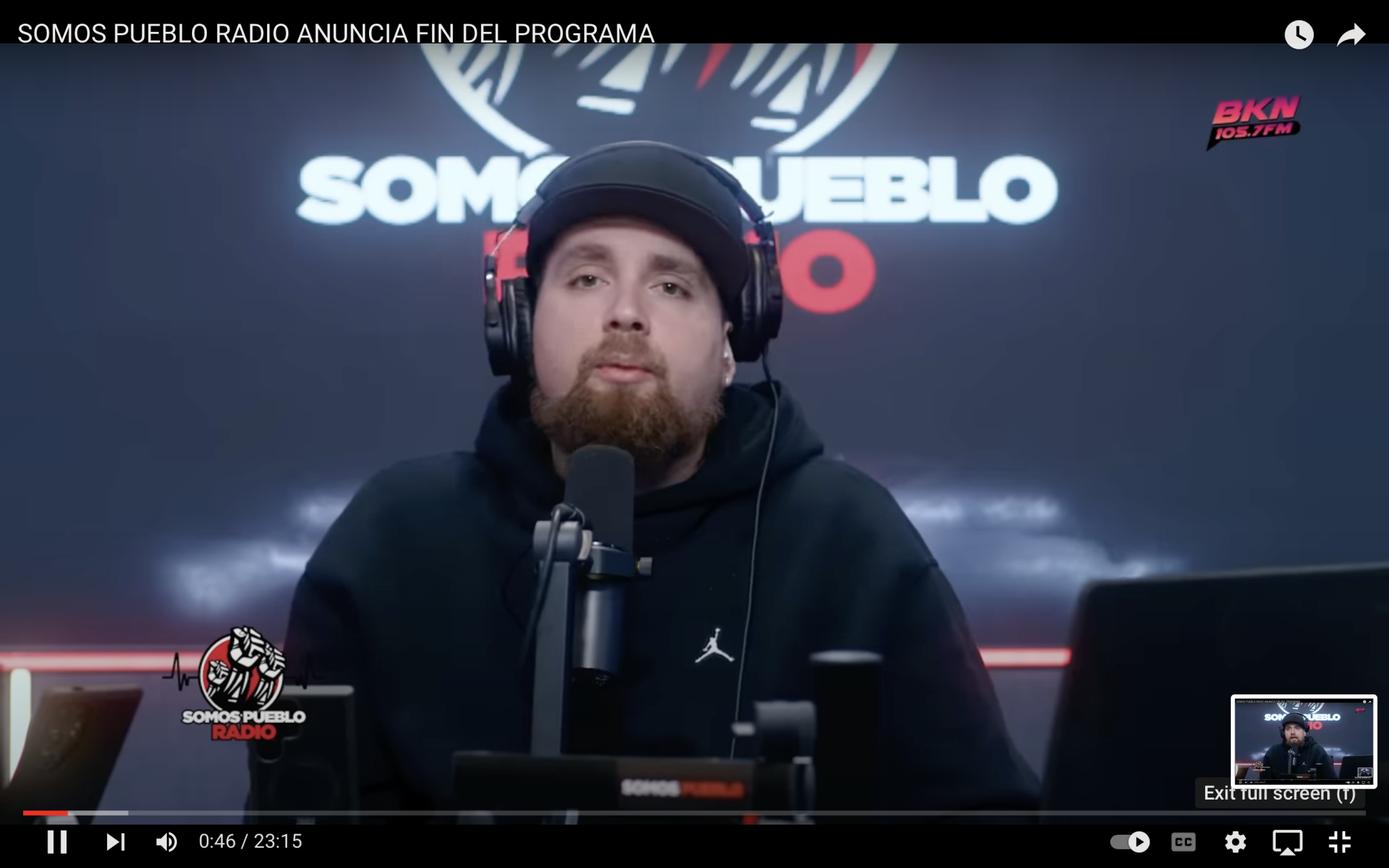 Somos Pueblo to close its radio show | DR1.com