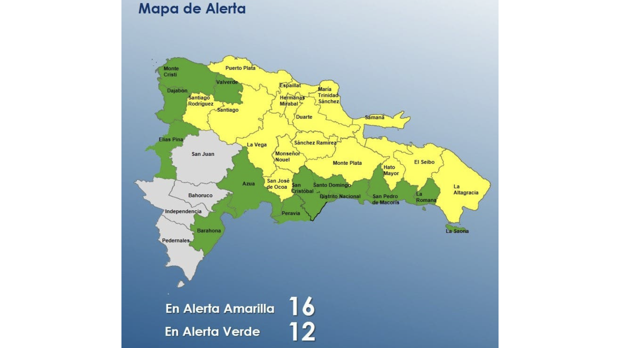 28 provinces under rain alert | DR1.com