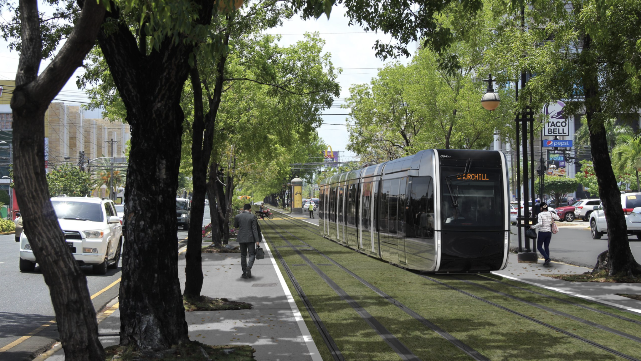 Fitram is working on building a Winston Churchill tramway | DR1.com