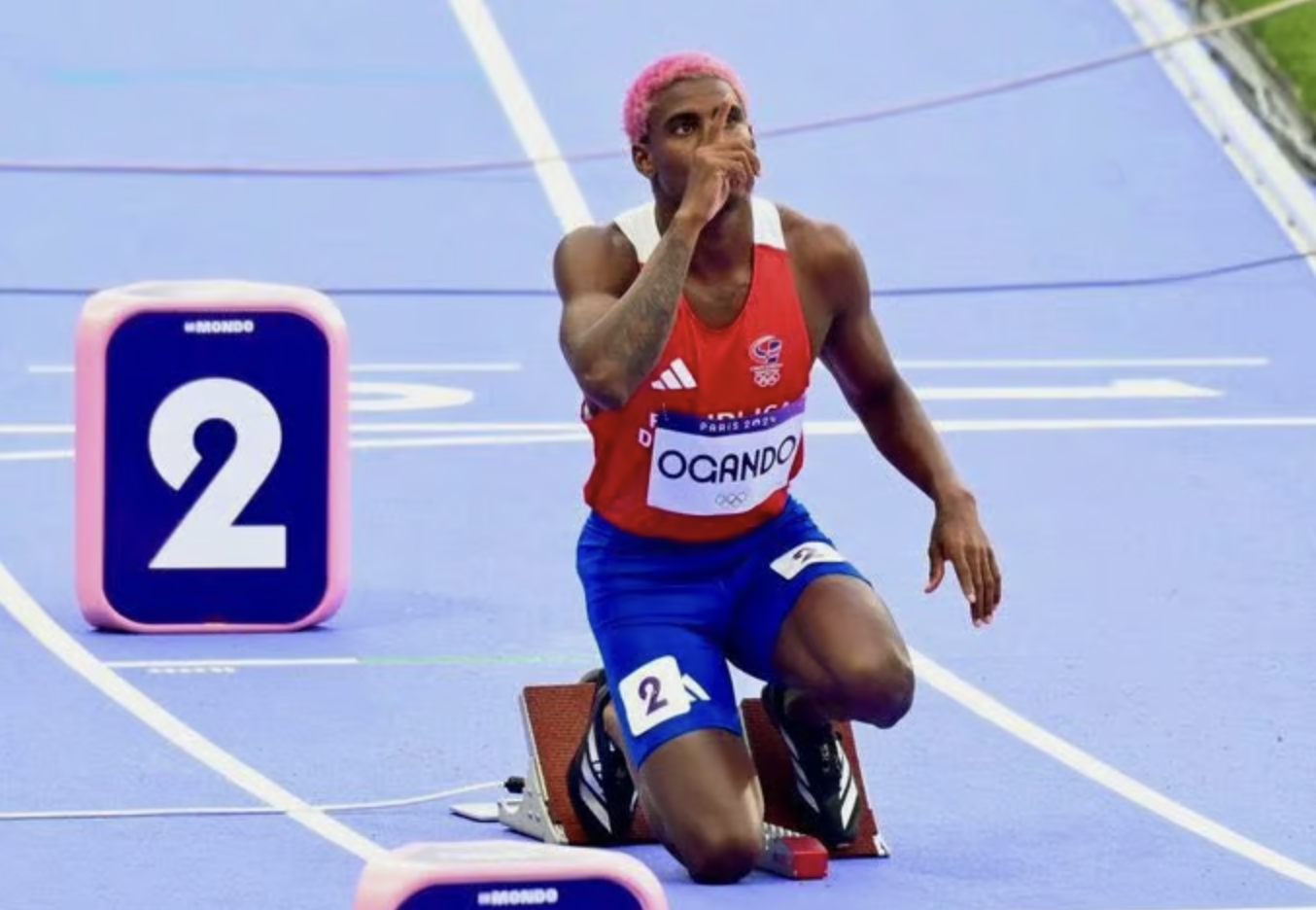 Alexander Ogando is second in 200 meters in Silesia Diamond meet, sets ...
