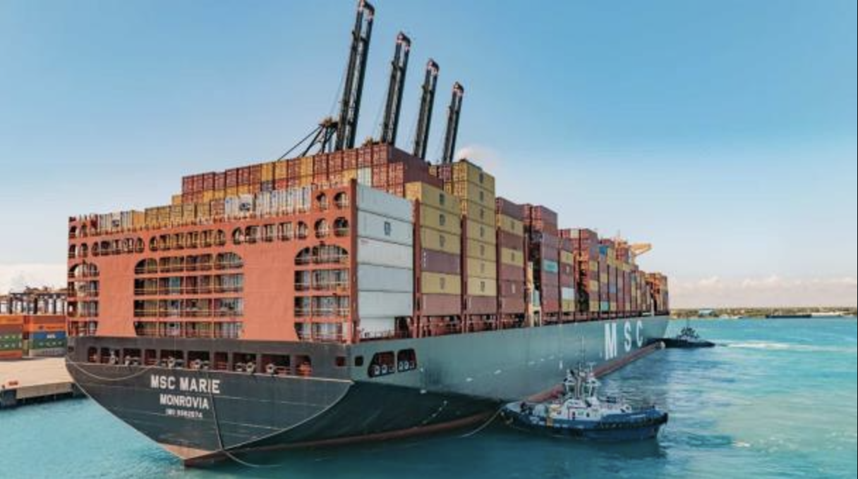 DP World welcomes record-breaking vessel to Caucedo Port | DR1.com